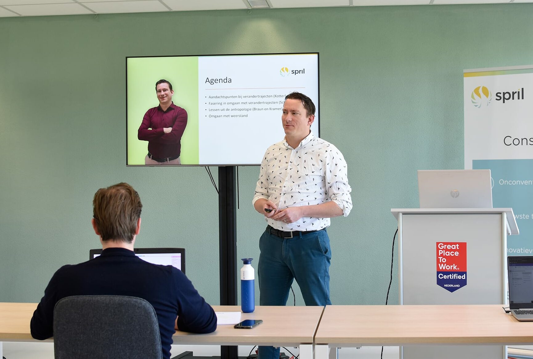 Spril introduceert het Proefcollege Post HBO Personeelsplanning! - Spril