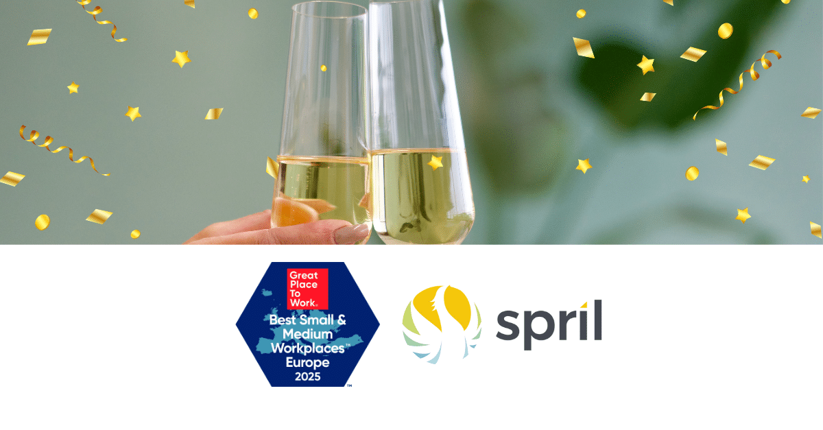 Spril is Best Workplace Europe! 🎉 - Spril